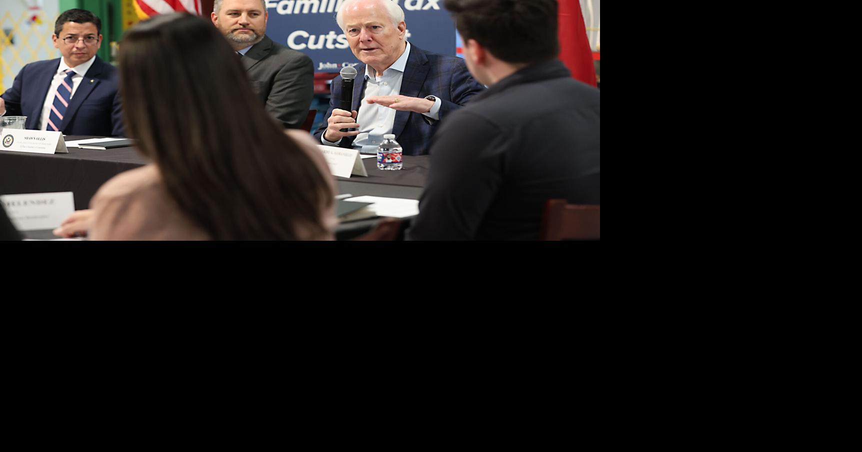 Cornyn pitches ‘Big Beautiful Bill’ tax cuts to El Paso businesses ...