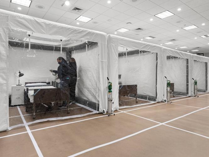 Photographer’s notebook: Inside the makeshift hospital | Local News ...
