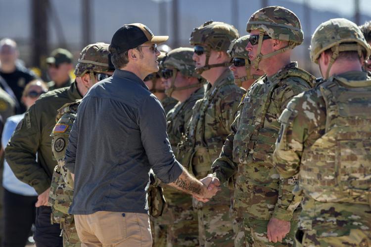 US Defense Secretary Pete Hegseth visits El Paso in show of force on first official trip to ...
