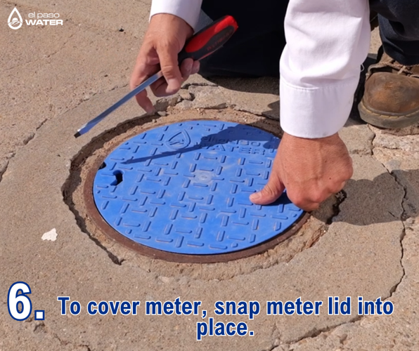 How to remove new plastic water meter covers | Local News | elpasoinc.com