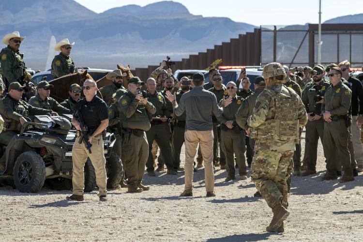 US Defense Secretary Pete Hegseth visits El Paso in show of force on first official trip to ...