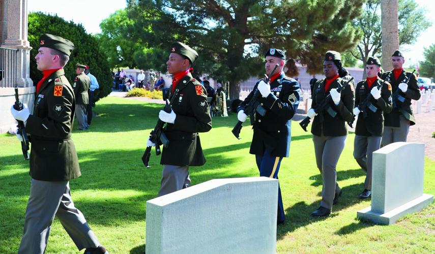 Memorial Day ceremony honors fallen soldiers at Fort Bliss | Local ...
