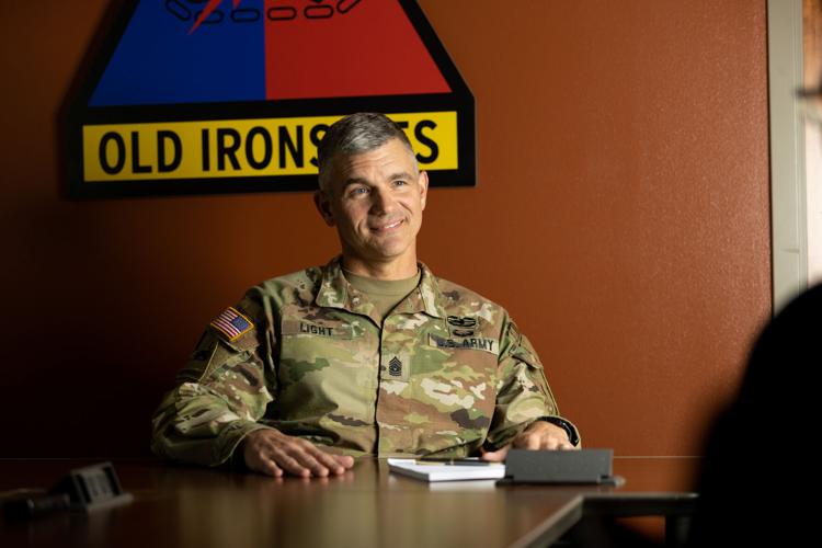 Q&A: Command Sgt. Maj. James Light, senior enlisted advisor to the ...