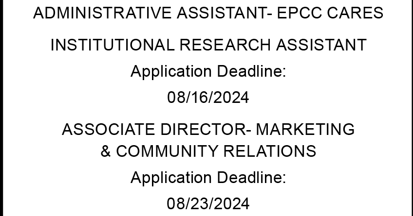 EPCC for 8-4-24 | Legals | elpasoinc.com
