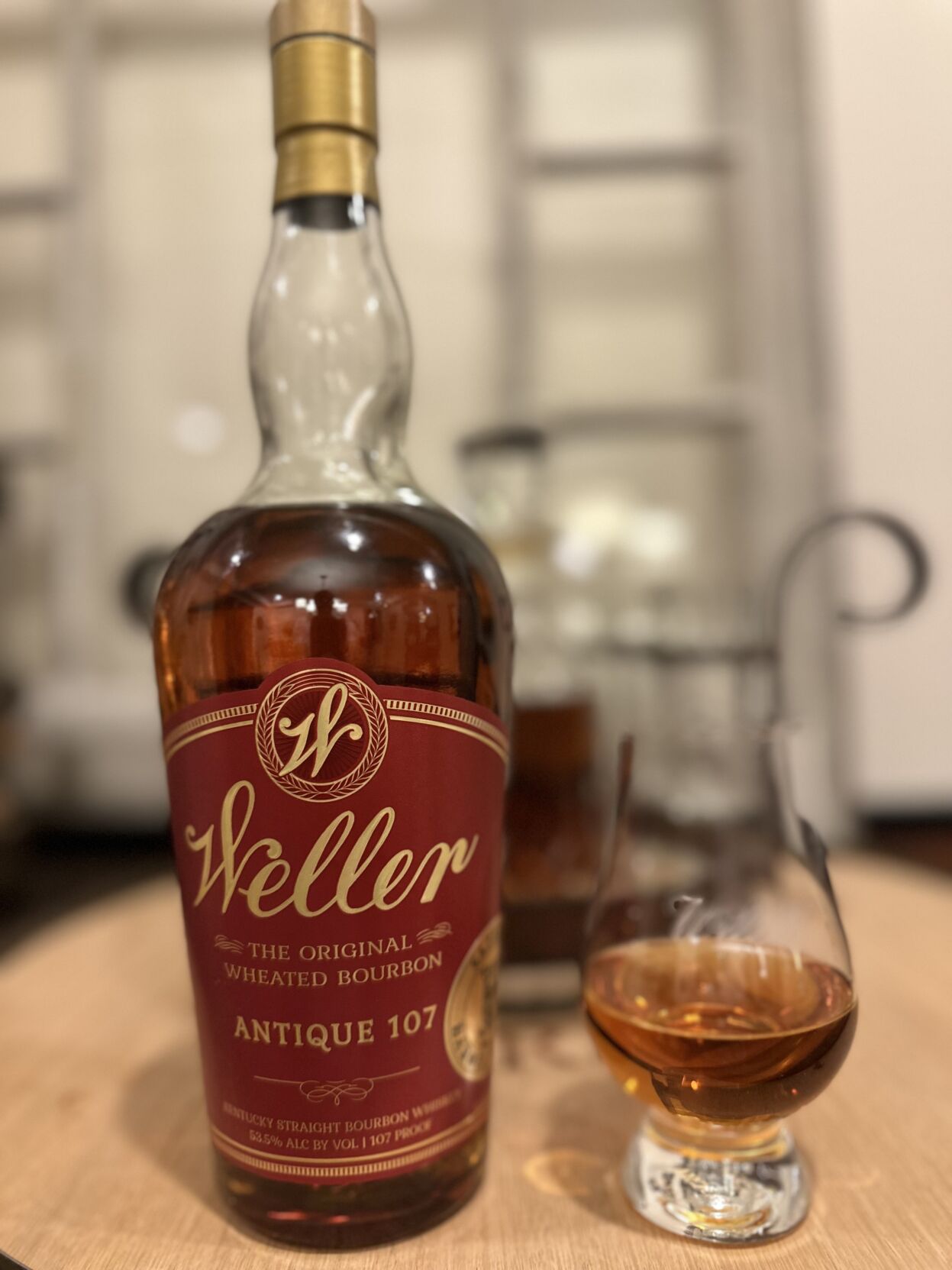 Borderland Bourbon: Weller Antique 107, a store pick with unique flavor ...