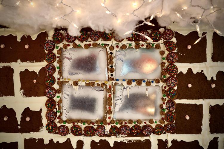 A house made of gingerbread and 75 pounds of icing | Local News ...