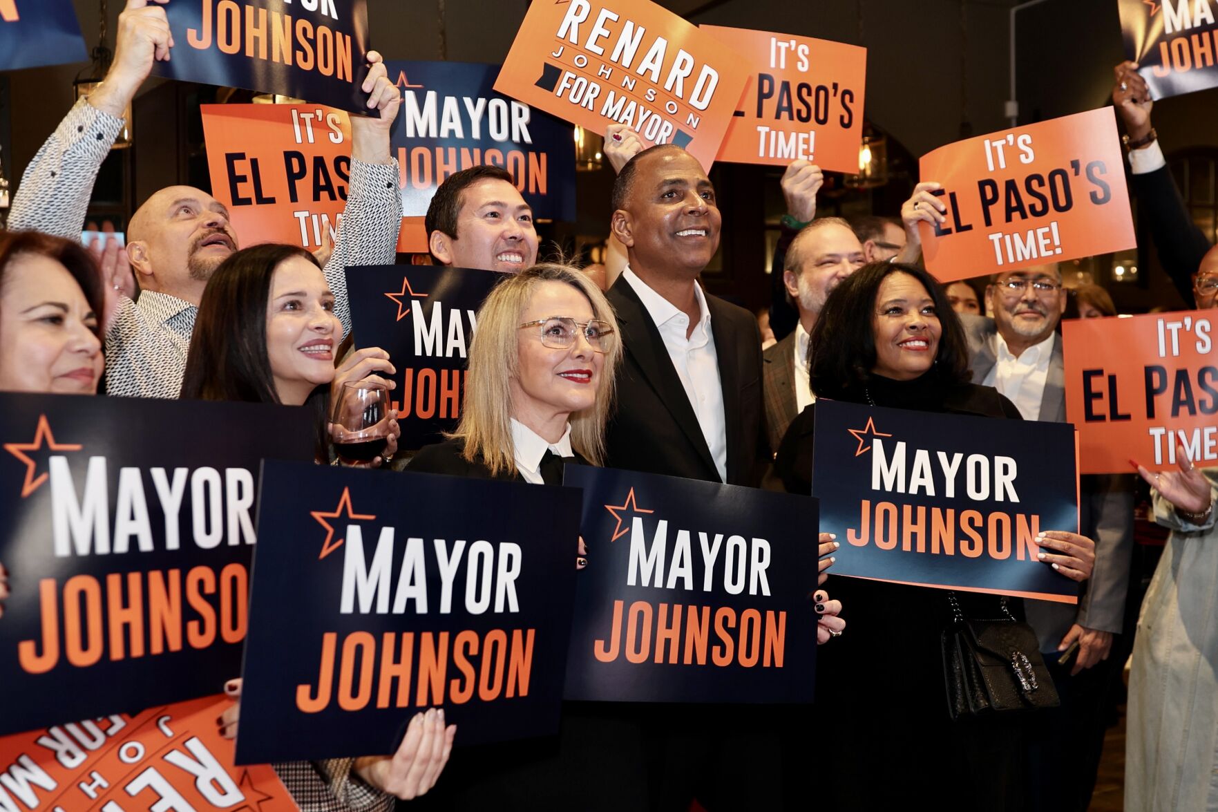 Renard Johnson elected El Paso's first Black mayor | Local News ...