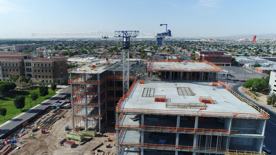 Floor issues cause work to stop on Texas Tech El Paso's $83 million ...