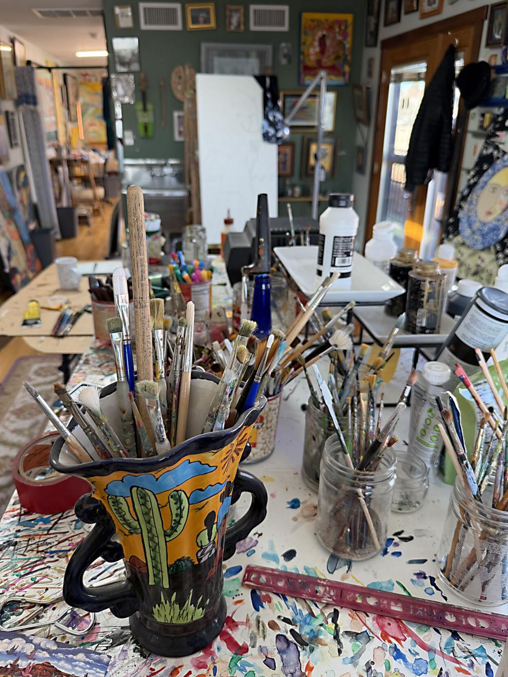 Defying Death: For Hal Marcus, love & painting are his medicine | Local ...