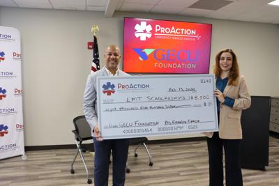 GECU Foundation donates $8,500 to ProAction for EMT scholarships ...