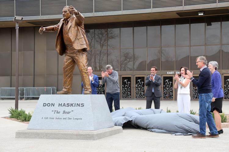 Photos: Legendary coach Don Haskins honored with 7-foot statue at UTEP ...