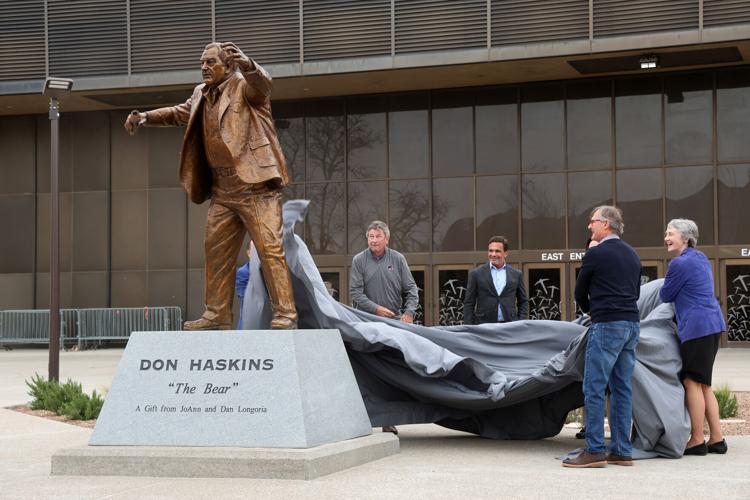 Photos: Legendary coach Don Haskins honored with 7-foot statue at UTEP ...