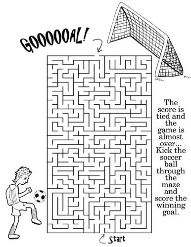 Soccer Maze | El Paso Kids Inc | elpasoinc.com