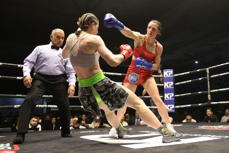 Photos: Stephanie Han wins World Boxing Association lightweight title ...