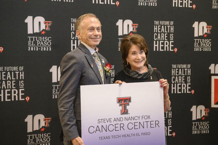 Photos: Fox family donates $25 million to Texas Tech El Paso for cancer ...