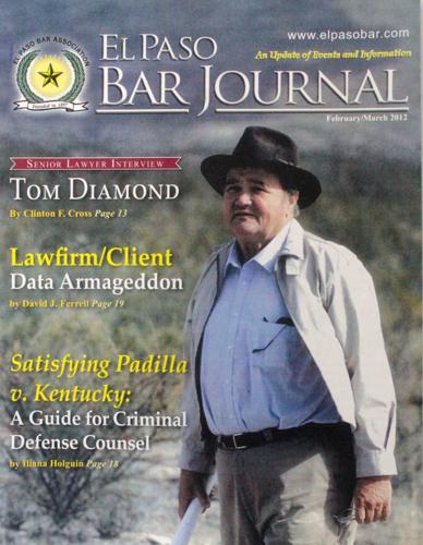 Tom Diamond: Politics, Tiguas, Woody Bean and more | Local News ...