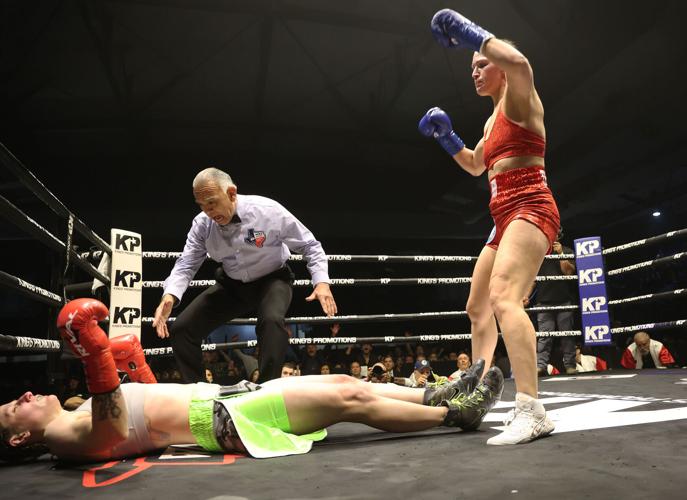 Photos: Stephanie Han wins World Boxing Association lightweight title ...