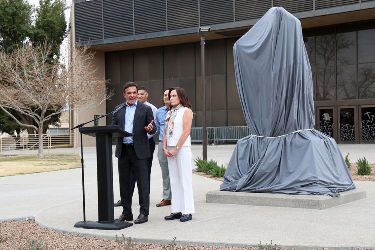 Photos: Legendary coach Don Haskins honored with 7-foot statue at UTEP ...