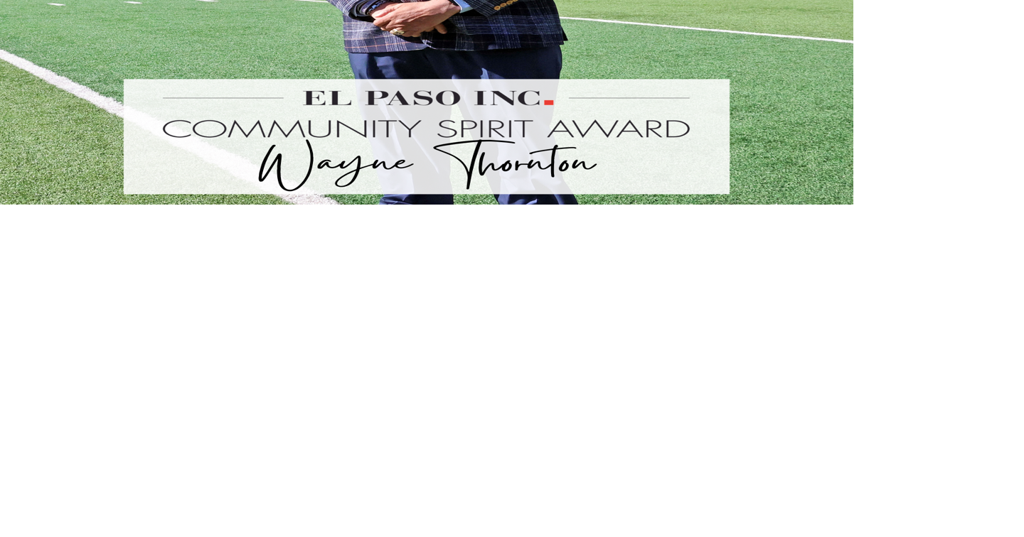 2024 Community Spirit Award: Wayne Thornton, Community Volunteer ...