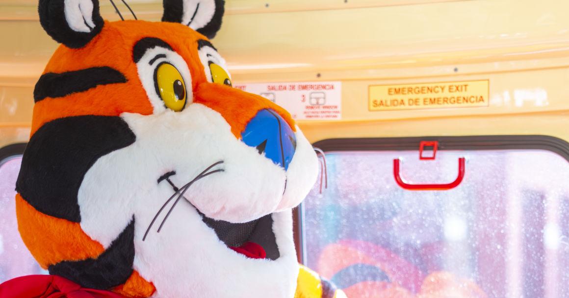 tony the tiger mascot head