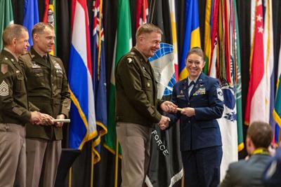 Photo: A first for the Space Force and the Sergeants Major Academy ...