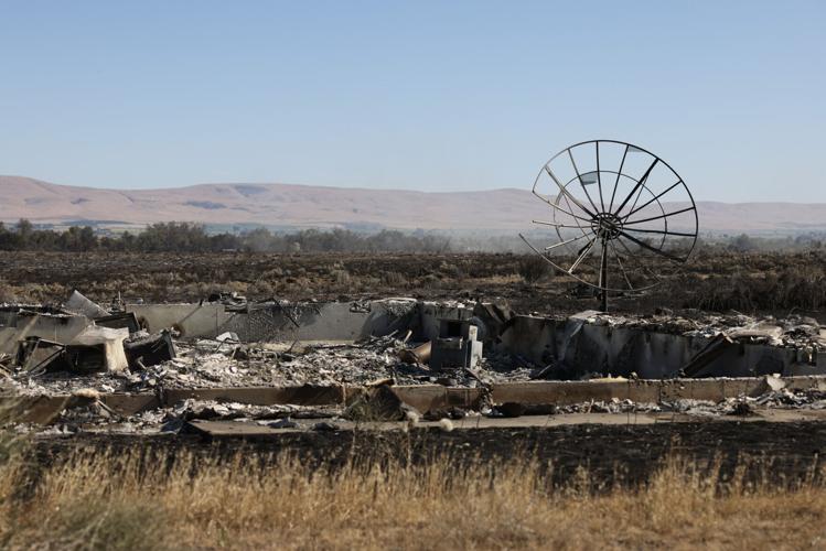 17 casas destruidas, 10 dañadas, fue el saldo del incendio Slide Ranch ...
