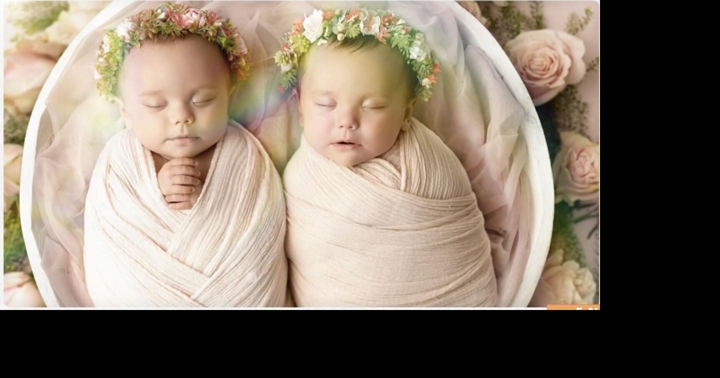 Catalina, una de las gemelas de Gil Marie aprende a hacer “cucharitas ...