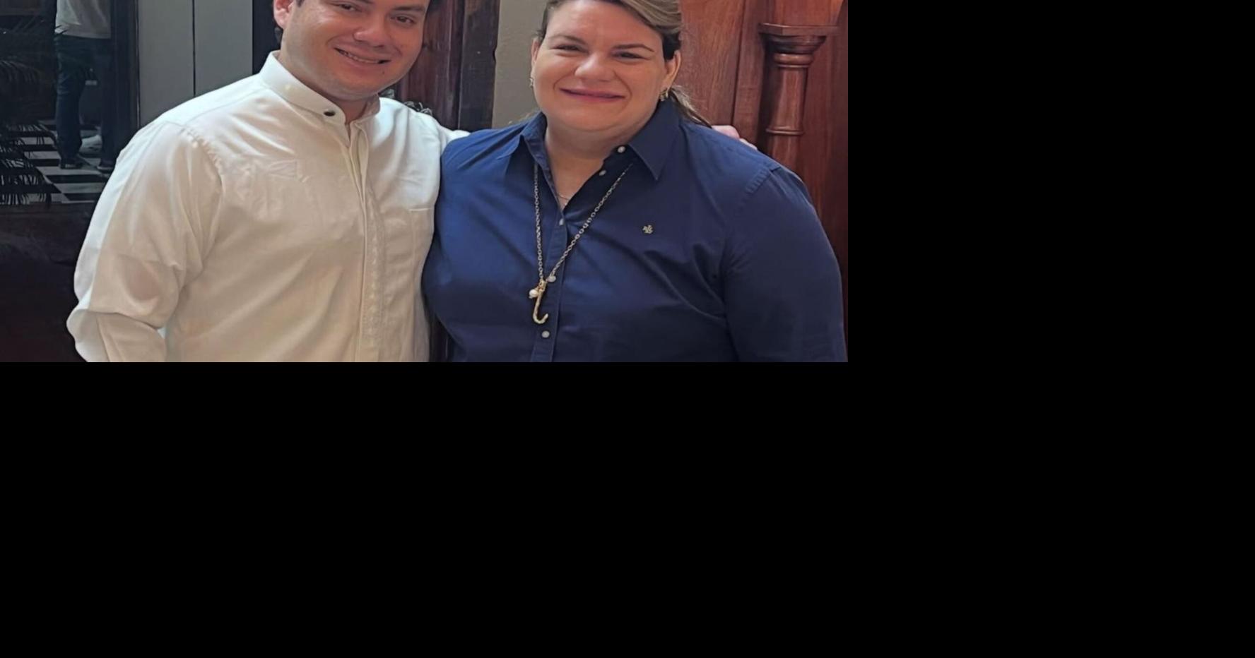 Jennifer González asiste a misa de Resurrección junto a Manuel José y ...