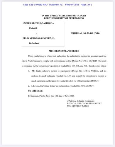 DOCUMENTO: Abogado Edwin Prado no tendrá que testificar en juicio ...