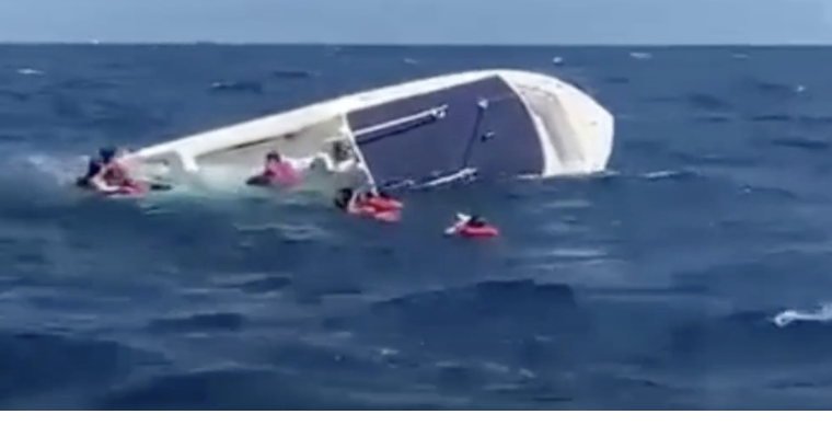 Naufraga una lancha de camino a Culebra y salvan a los tripulantes ...
