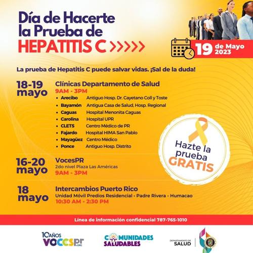 Realizan campaña para la detección temprana de Hepatitis C en Puerto ...