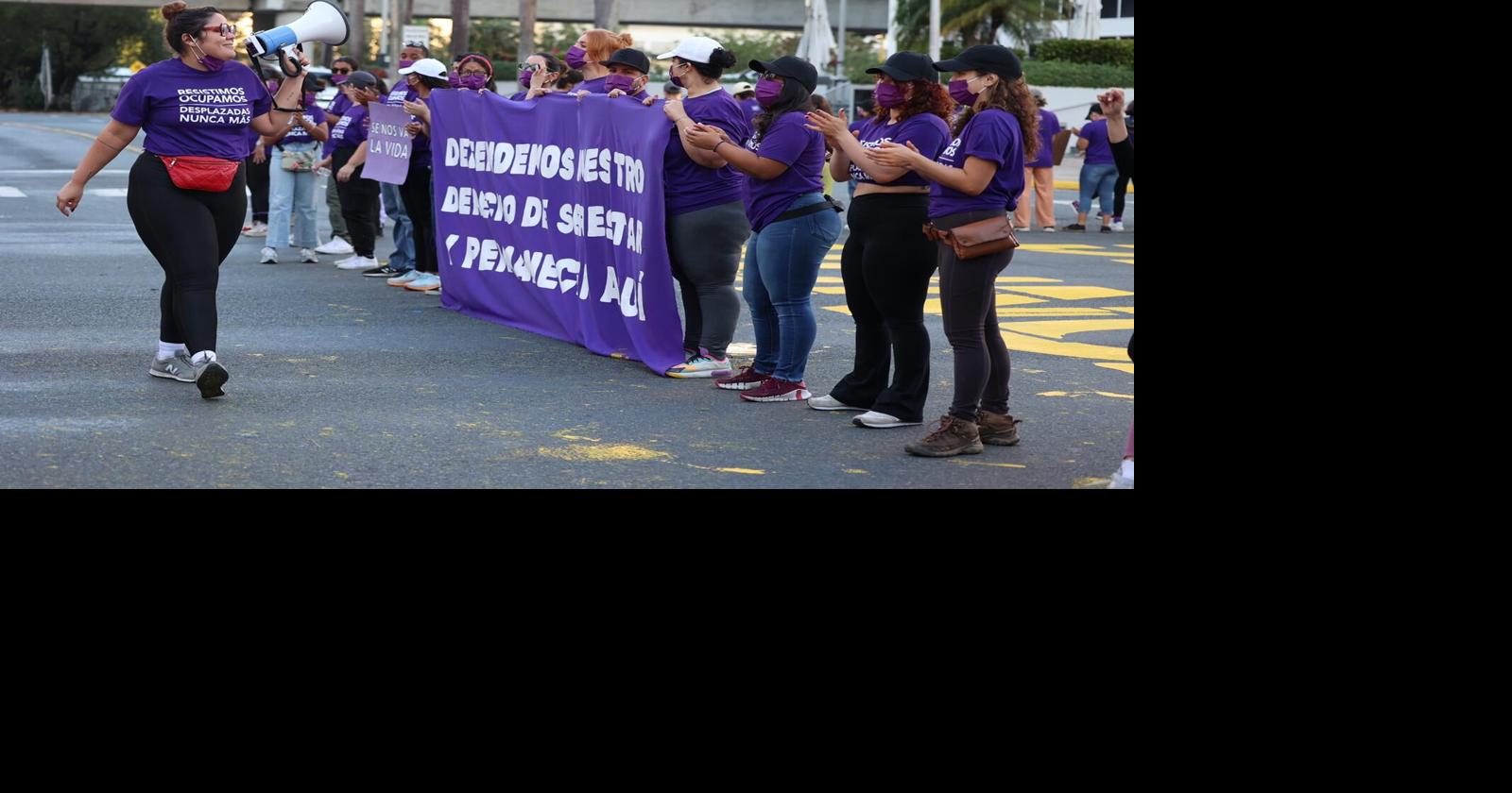 VÍDEO: Las mujeres puertorriqueñas llevan su reclamo a las calles ...