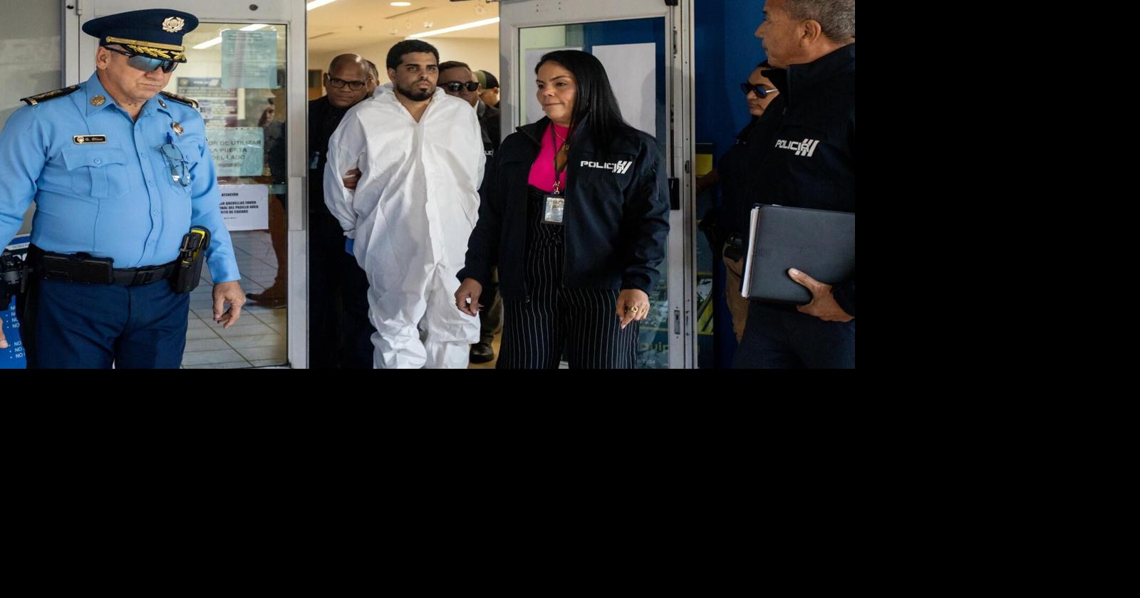 IMÁGENES: Así fue la salida del cuartel del imputado de asesinar a su ...