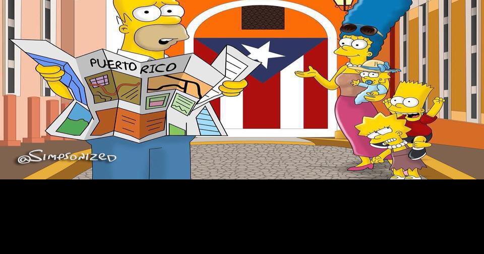 Los Simpson recorren la Isla | Actualidad | elvocero.com