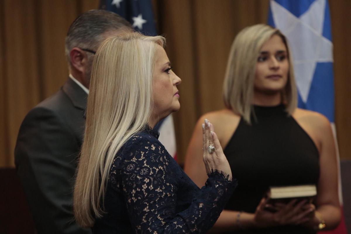 Wanda Vázquez juramenta como gobernadora de Puerto Rico | Gobierno ...