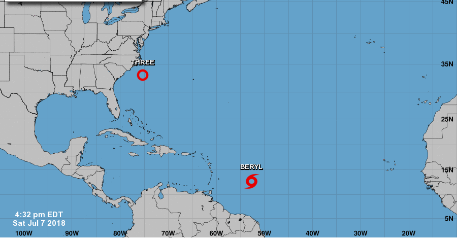 Beryl podría afectar a Puerto Rico como depresión tropical | Actualidad ...