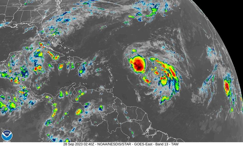 Meteorología insta a estar atentos a la tormenta Philippe mientras se ...