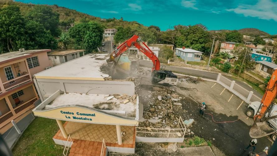 Guánica continúa demolición de estructuras afectadas por los sismos ...