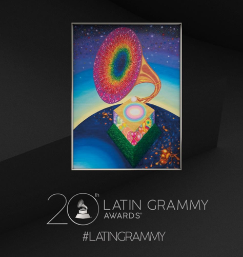 Pintor Alberto Lago es el artista oficial del Latin Grammy | Escenario ...