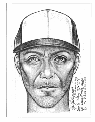 Divulgan boceto de hombre que perpetró un carjacking | Ley y orden ... Divulgan boceto de hombre que perpetró un carjacking | Ley y orden ...
