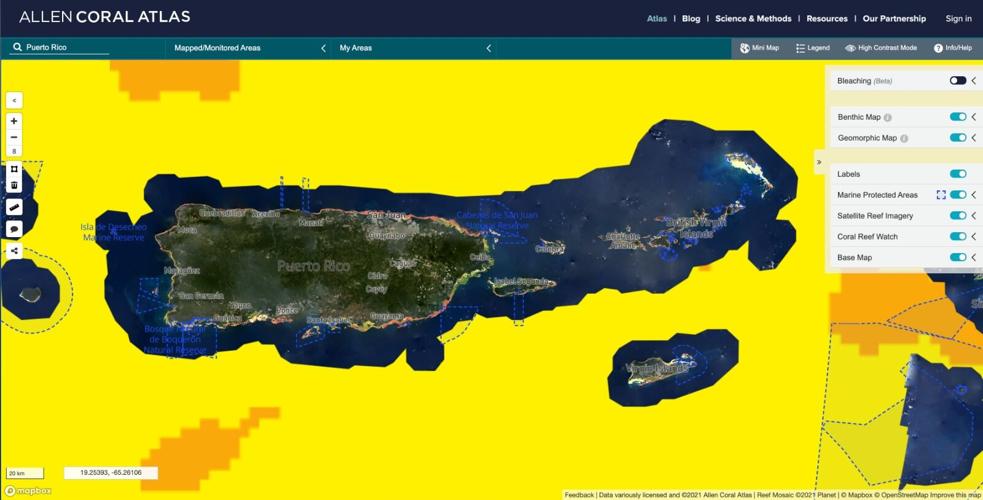 Completan el primer mapa de alta resolución de los arrecifes de coral ...