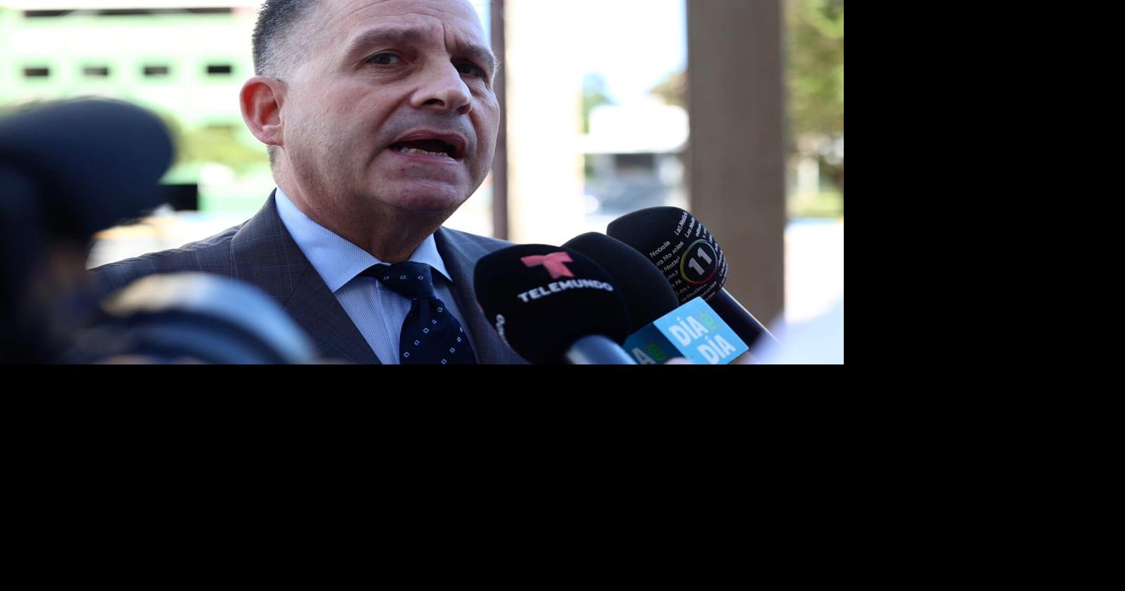 Jorge de Castro Font acude a su cita en el Departamento de Justicia ...