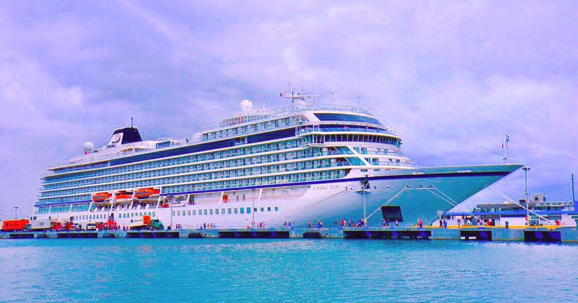 Crucero Viking Sun realiza su primer viaje a la isla | Gobierno ...