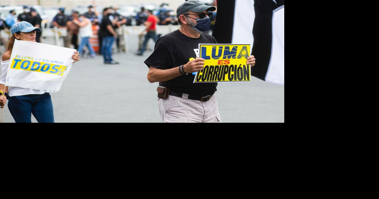 Llegan a Monacillos para manifestarse en contra de LUMA | Agencias ...