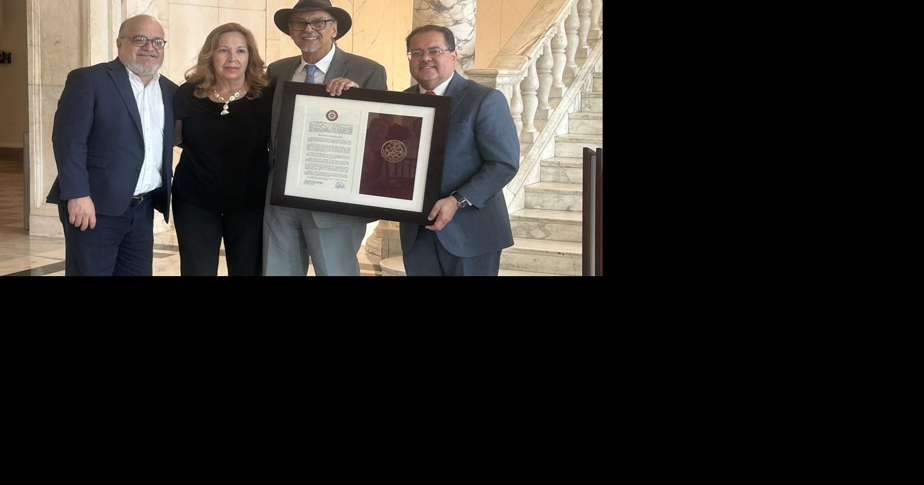 Daniel Lugo recibe reconocimiento en el Senado | Espectáculos ...