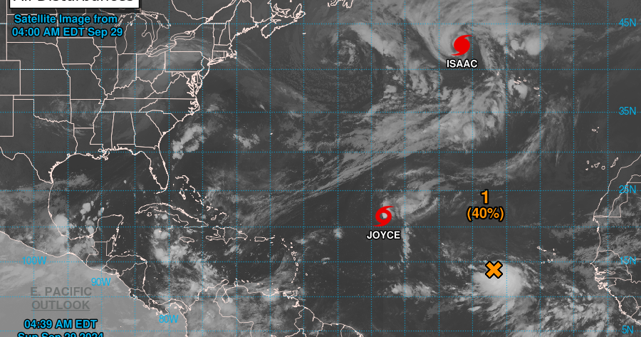 Huracán Isaac y tormenta Joyce avanzan por el Atlántico | El Tiempo ...