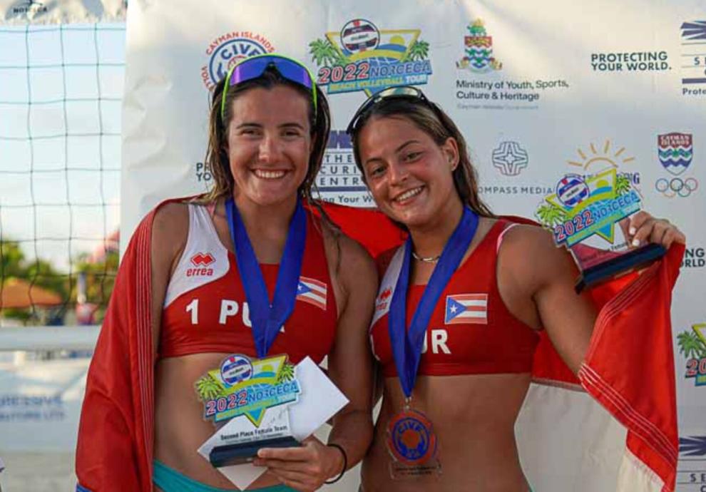 Las boricuas Allanis Navas y María González ganan la medalla de plata ...