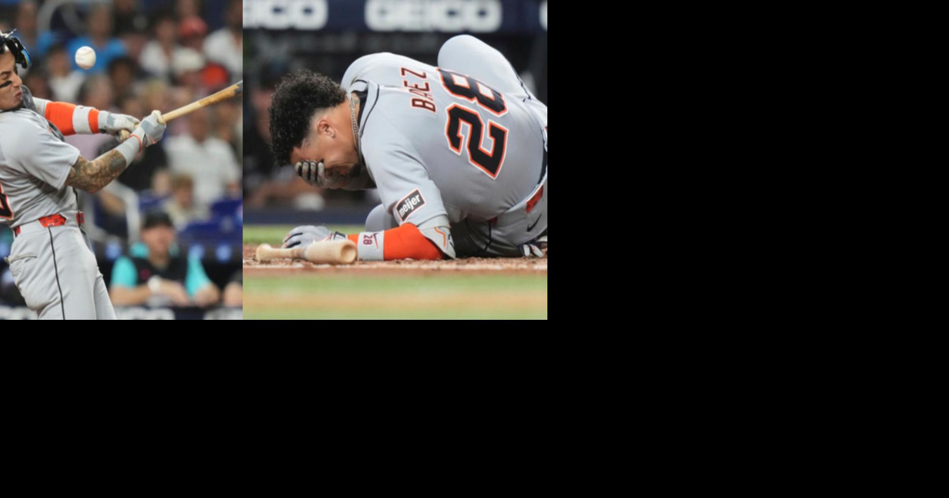 VIDEO: Javier Báez recibe pelotazo en el rostro durante partido en ...