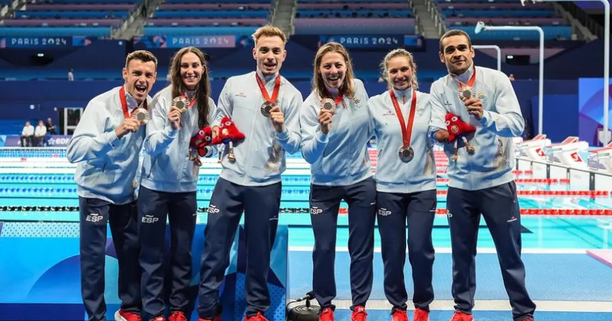 El relevo 4x100 estilos 34 puntos conquista el bronce | Deportes ...