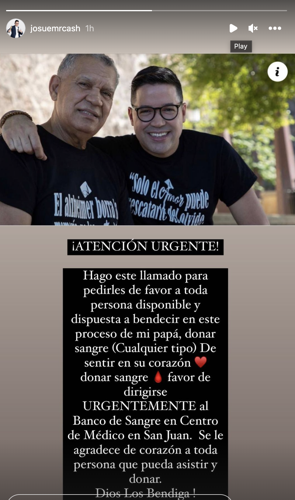 Mr.Cash pide donantes de sangre para su padre, quien se lanzó del ...